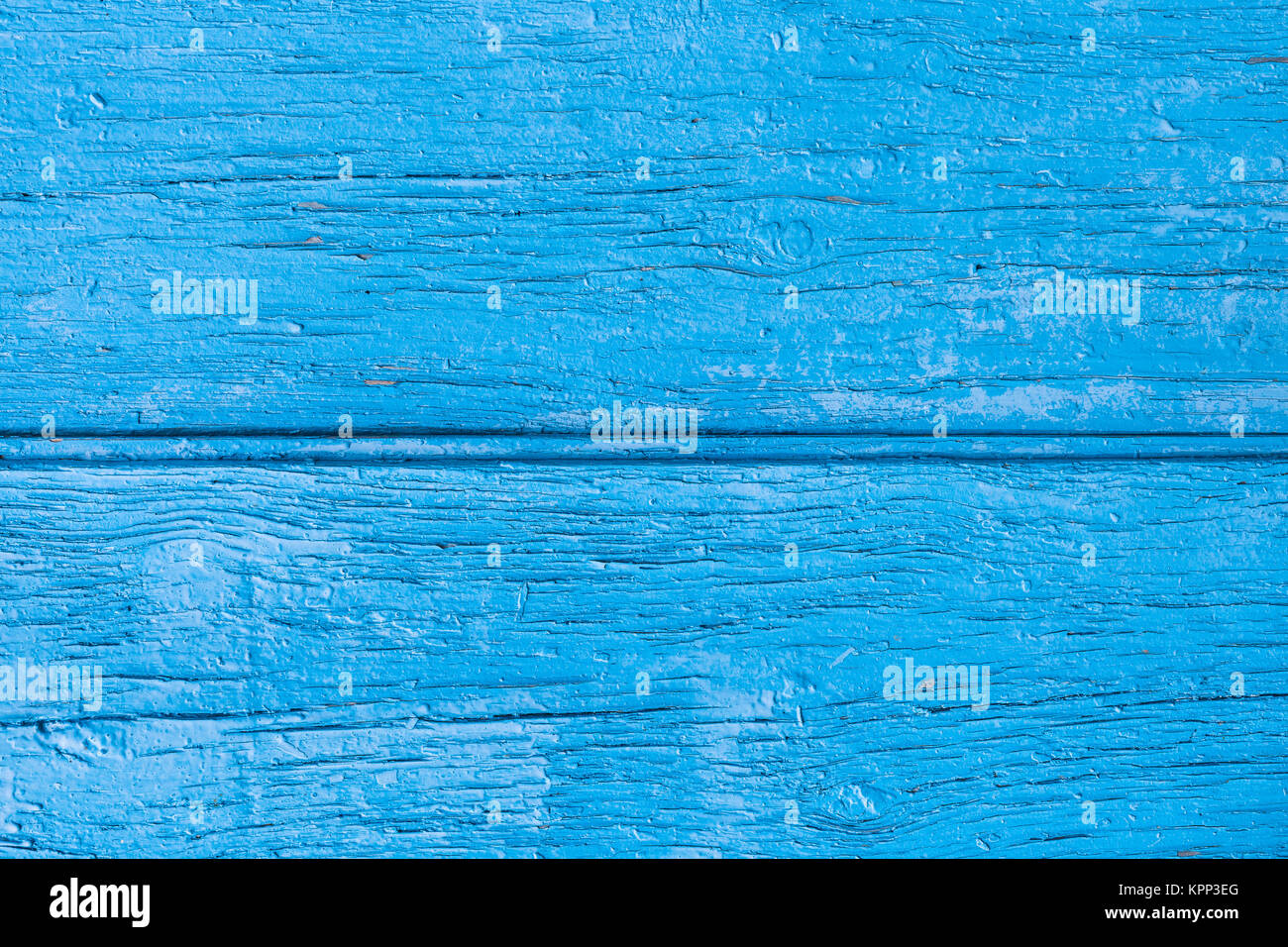 blue painted old wooden planks Stock Photo - Alamy