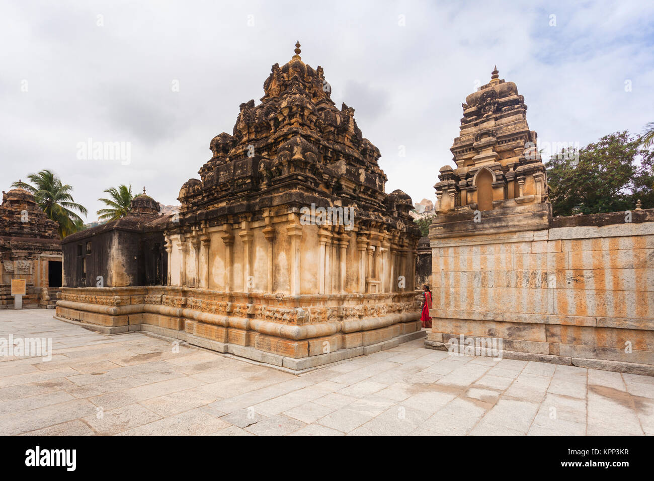 Asia, India, Karnataka, Avani, Ramalingeshwara Temple Stock Photo - Alamy