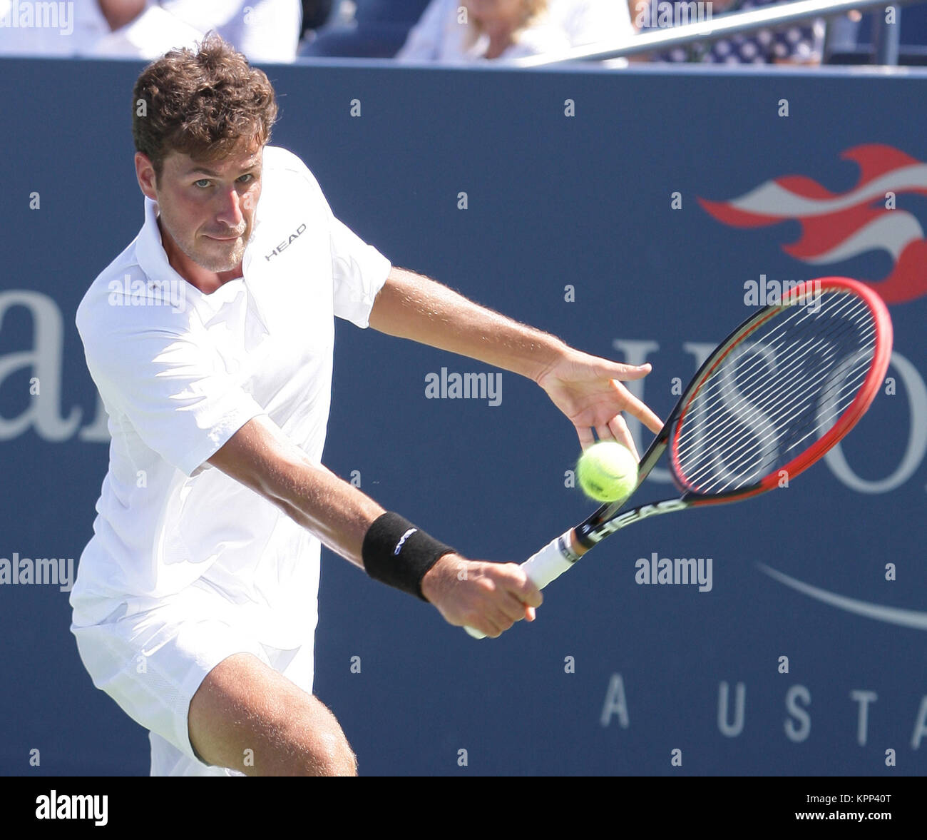 FLUSHING NY- AUGUST: Robin Haase, at the 2014 US Open at the USTA ...
