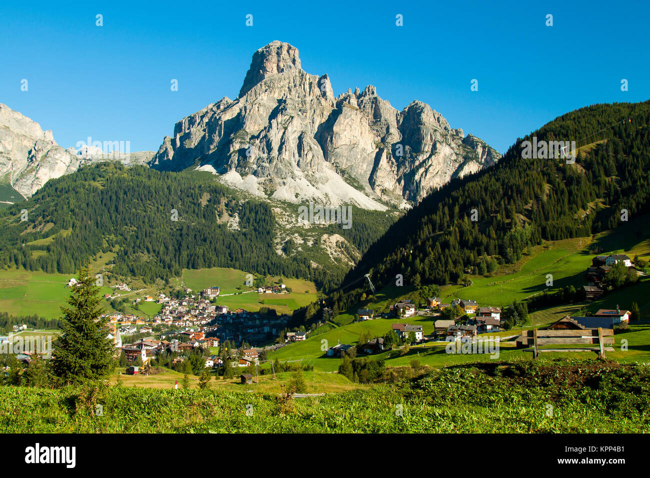 Panoramic view of Italian mountain landscapes Stock Photo - Alamy