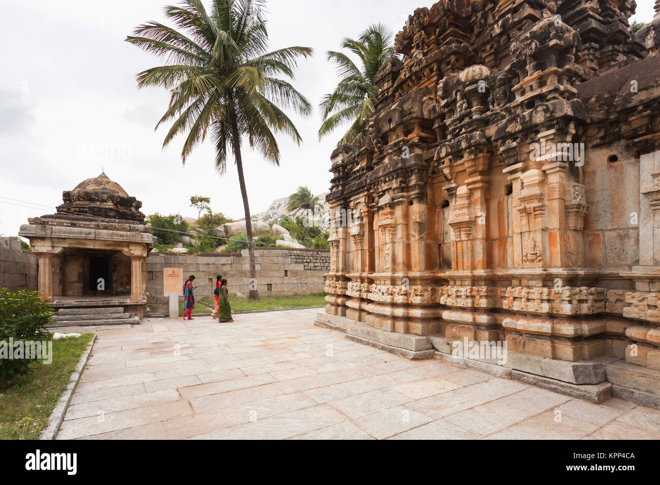 Asia, India, Karnataka, Avani, Ramalingeshwara Temple Stock Photo - Alamy