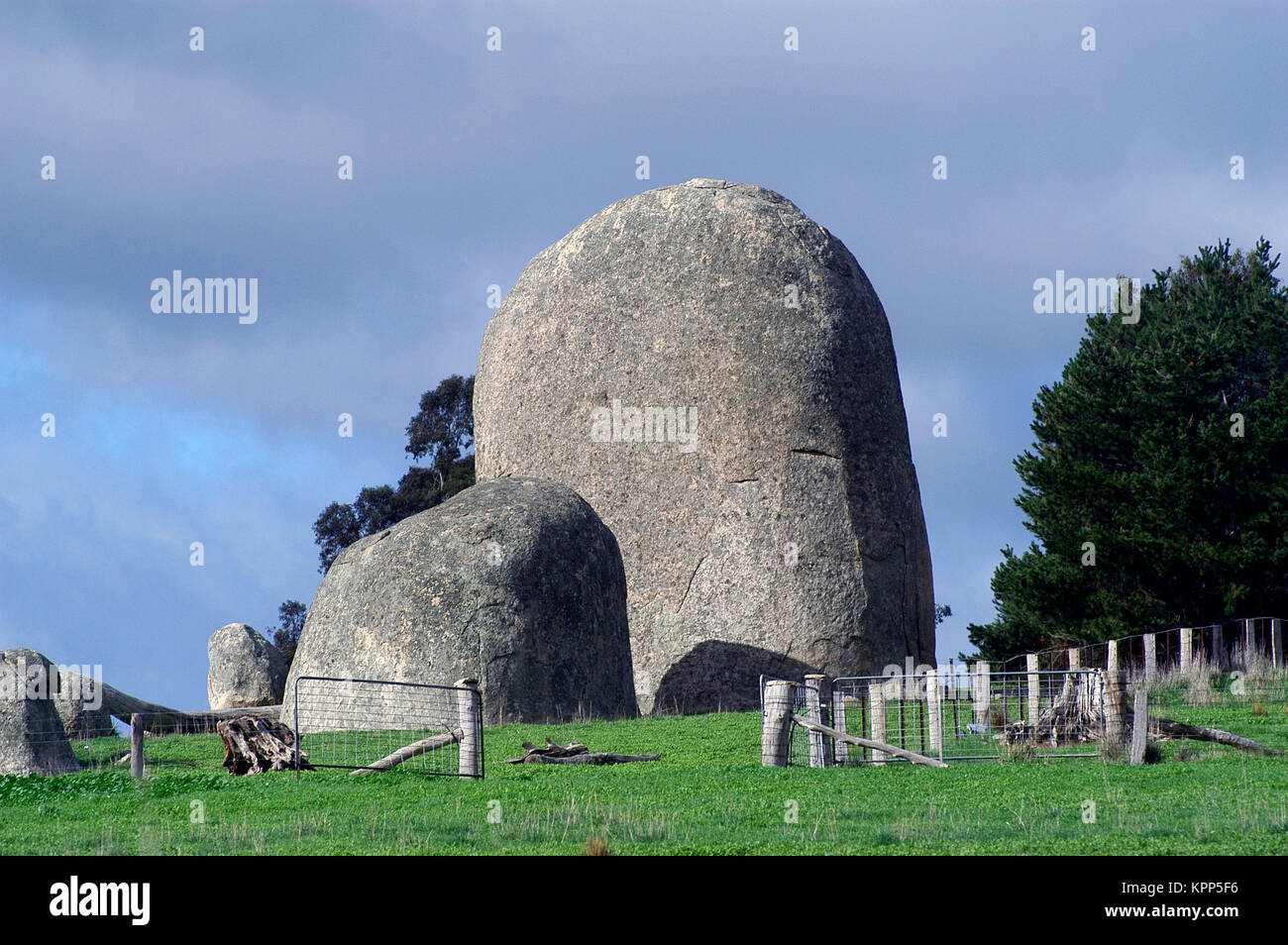 Country of the granite in Australia in Victoria Stock Photo - Alamy