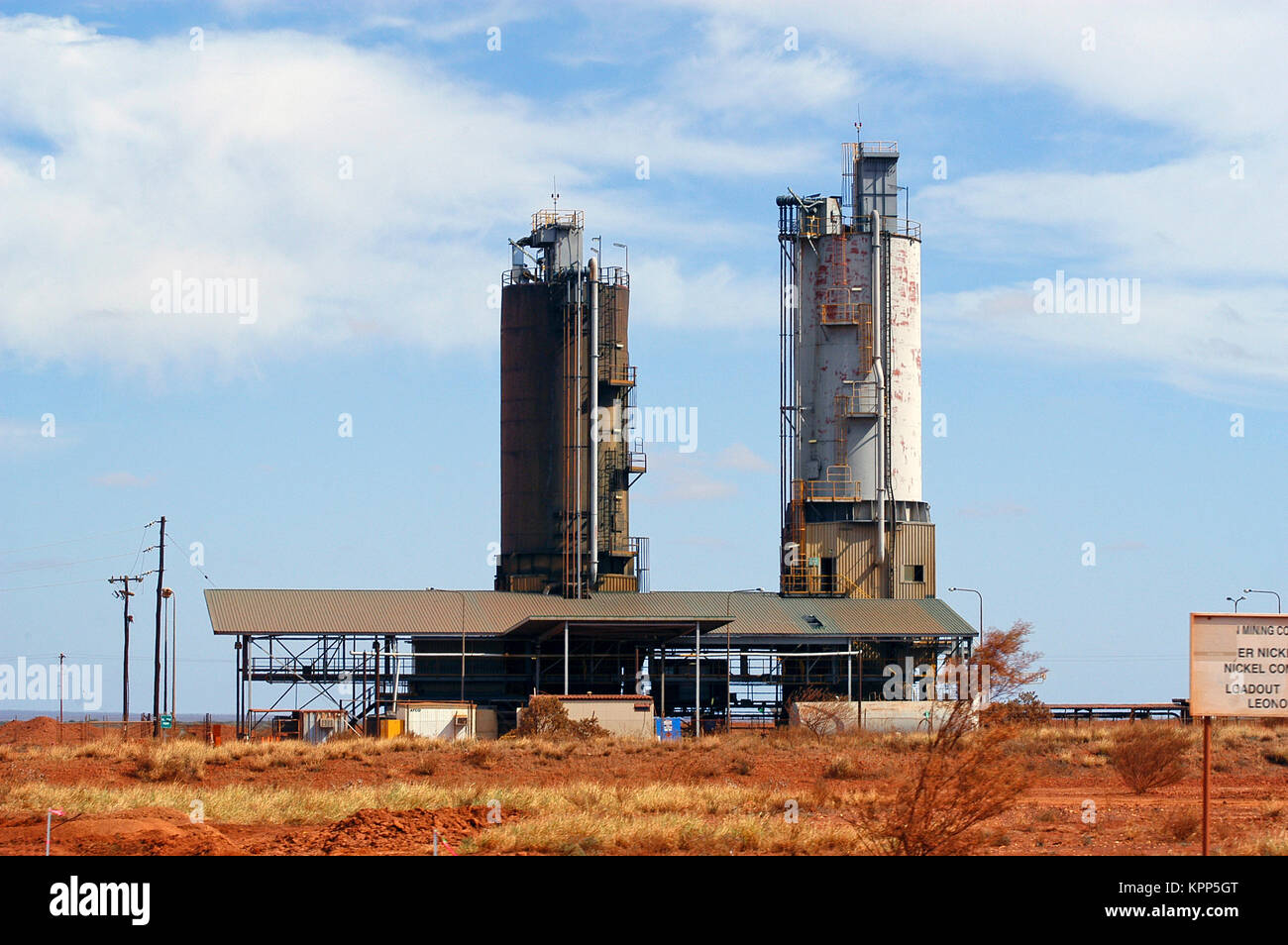 old nickel mine of Leonora Stock Photo - Alamy