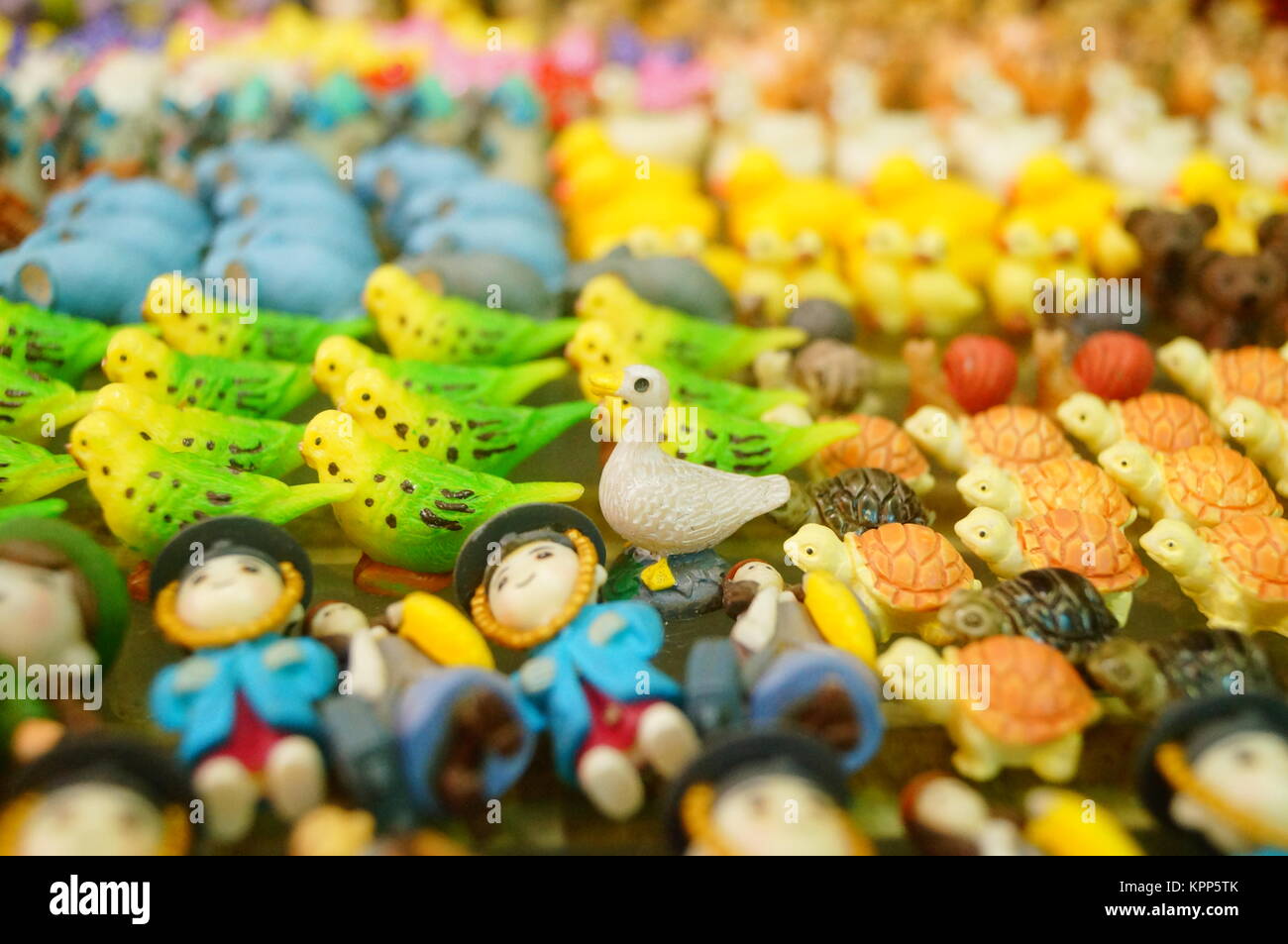 Small doll toys, with various shapes, witty and interesting. There are ...
