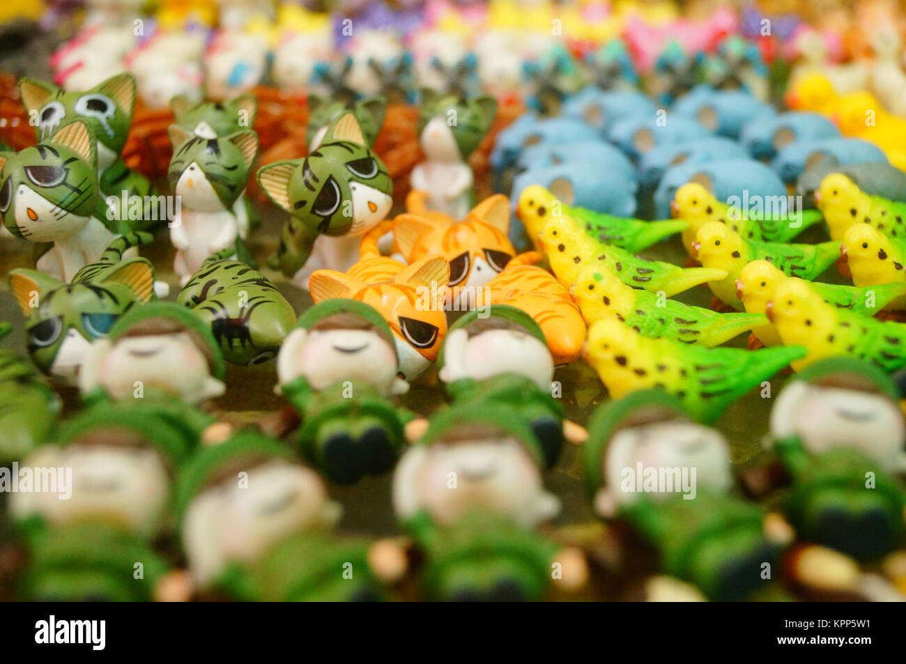 Small doll toys, with various shapes, witty and interesting. There are ...