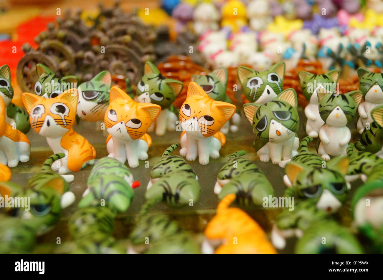 Small doll toys, with various shapes, witty and interesting. There are ...