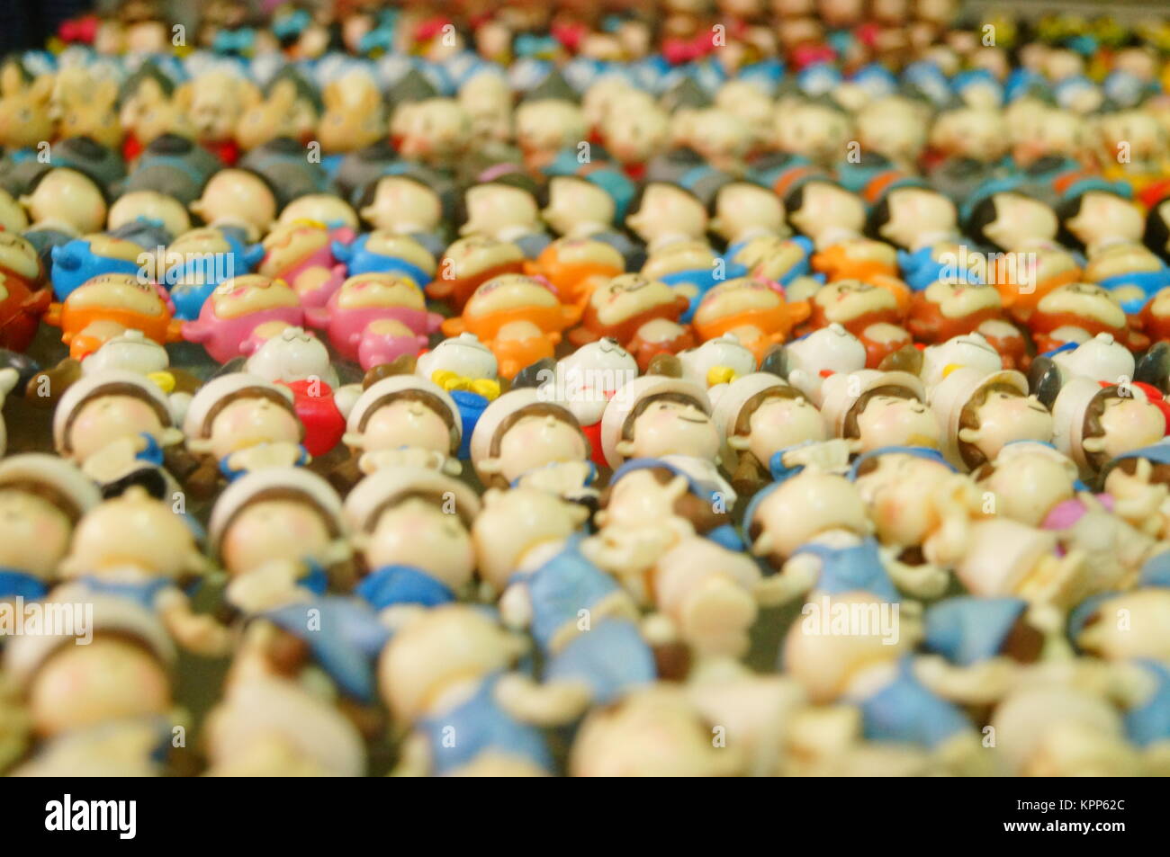 Small doll toys, with various shapes, witty and interesting. There are ...