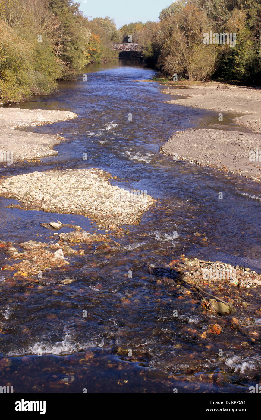 Ecological management of river banks Stock Photo - Alamy