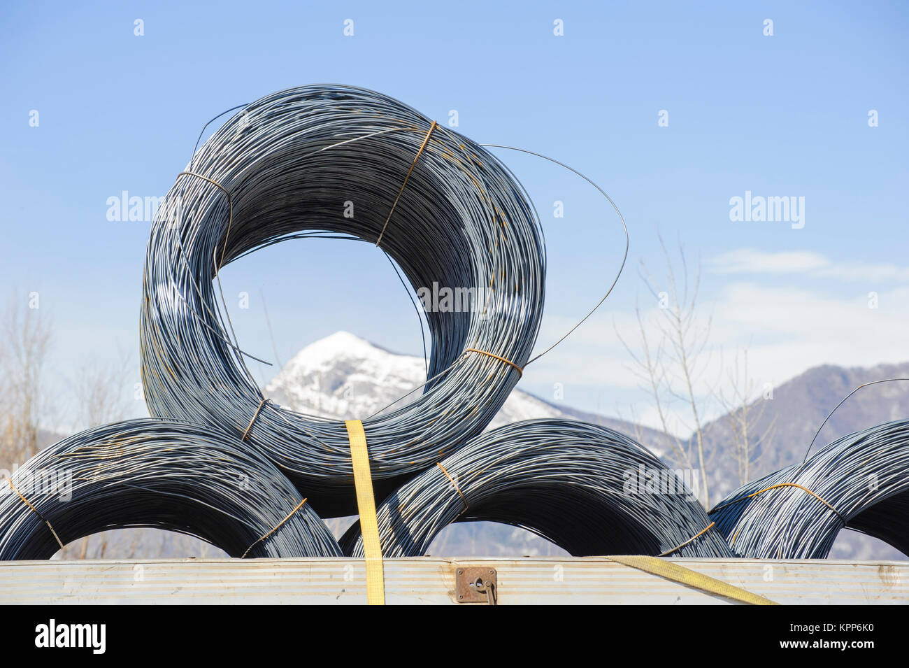 Steel Wire Rolls. Steel wire rolls industrial construction products on ...