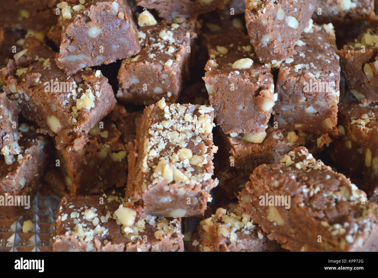 Homemade Fudge Candy Stock Photo - Alamy