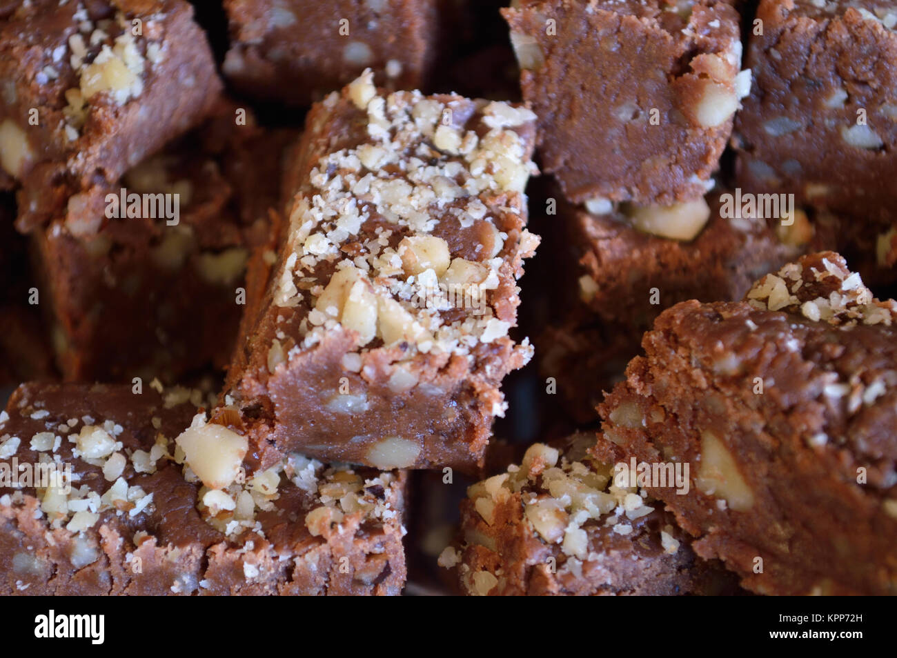 Homemade Fudge Candy Stock Photo - Alamy