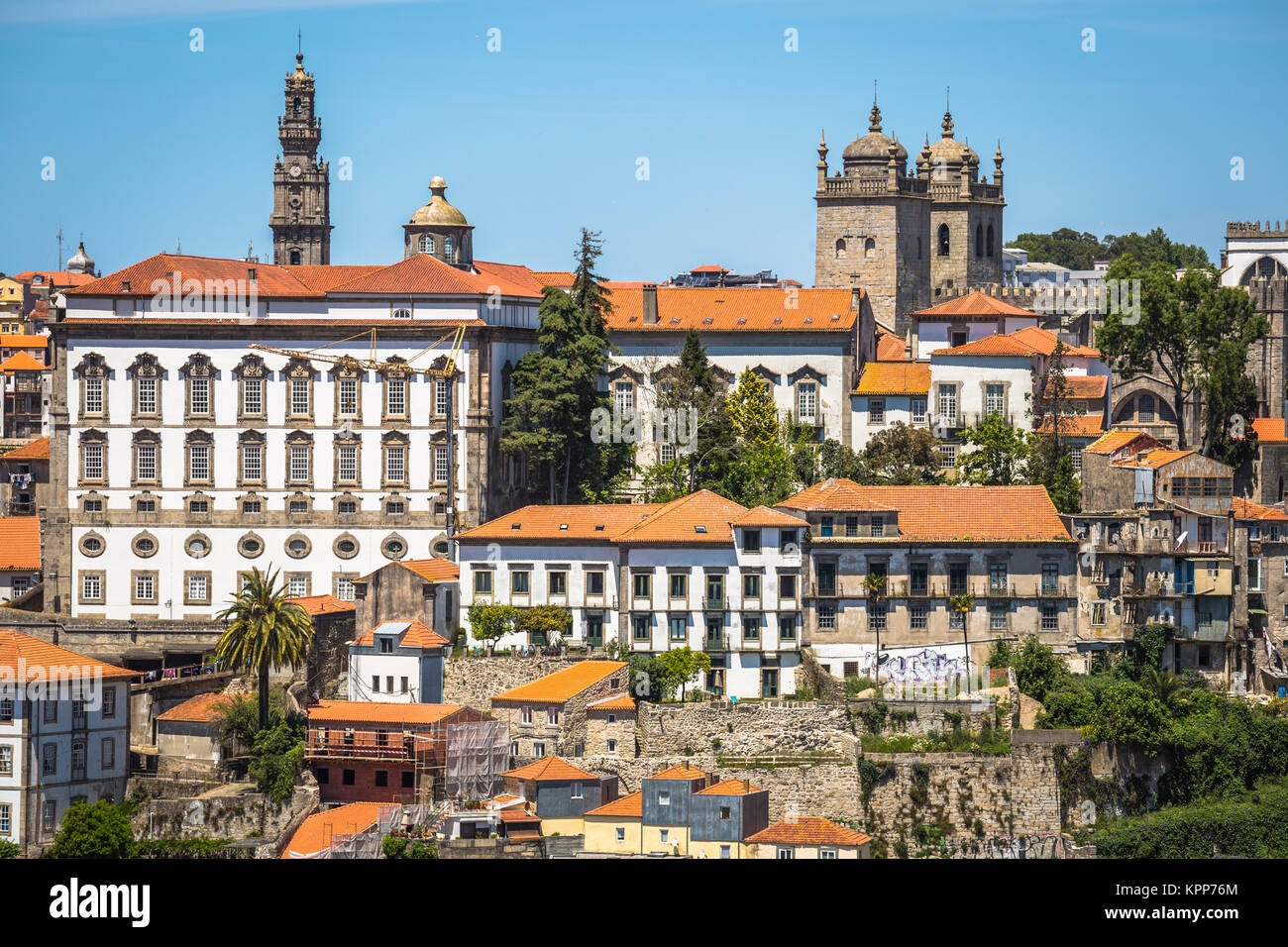 colorful buildings of Porto. Portugal Stock Photo - Alamy