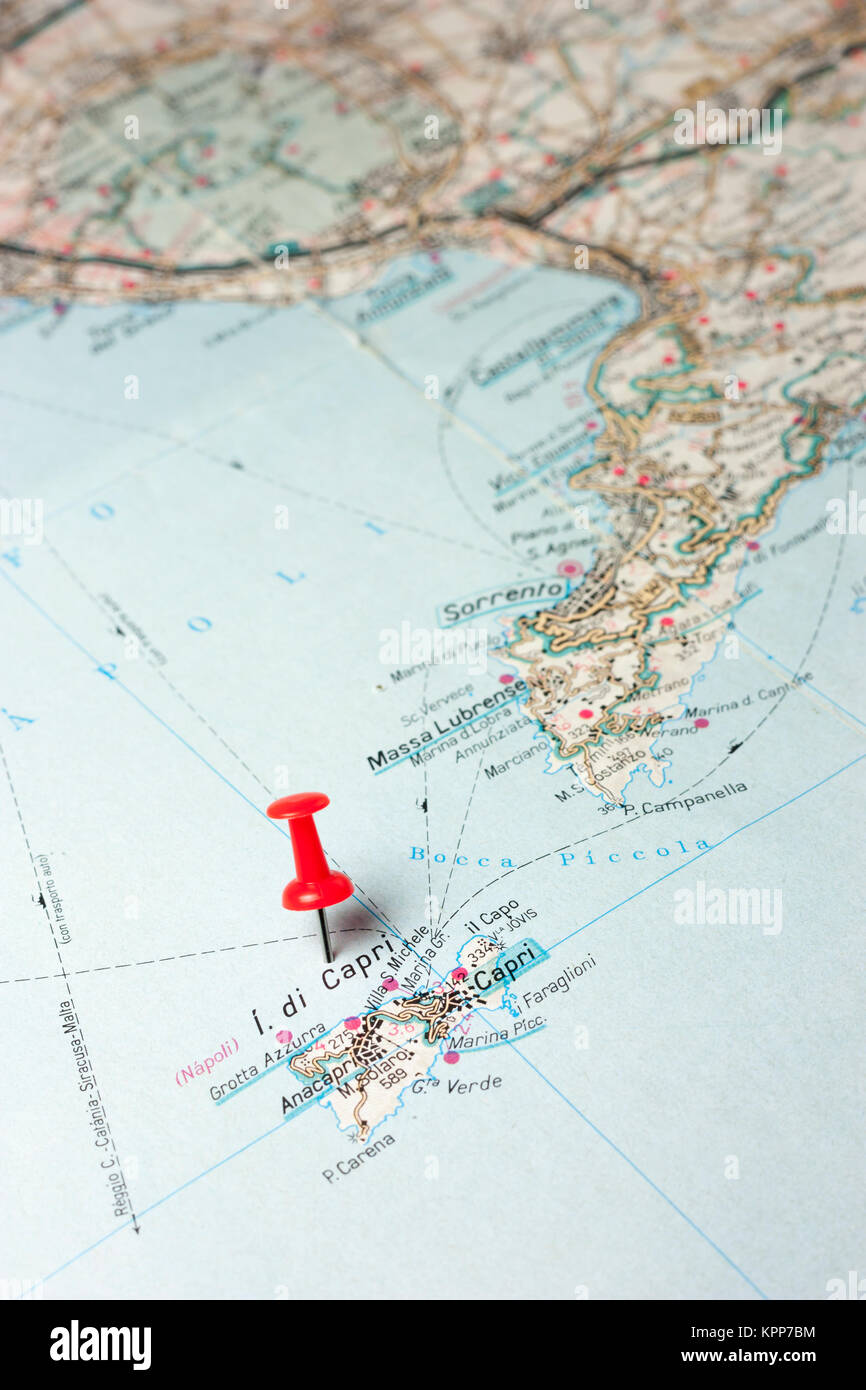 Trieste on a map hi-res stock photography and images - Alamy