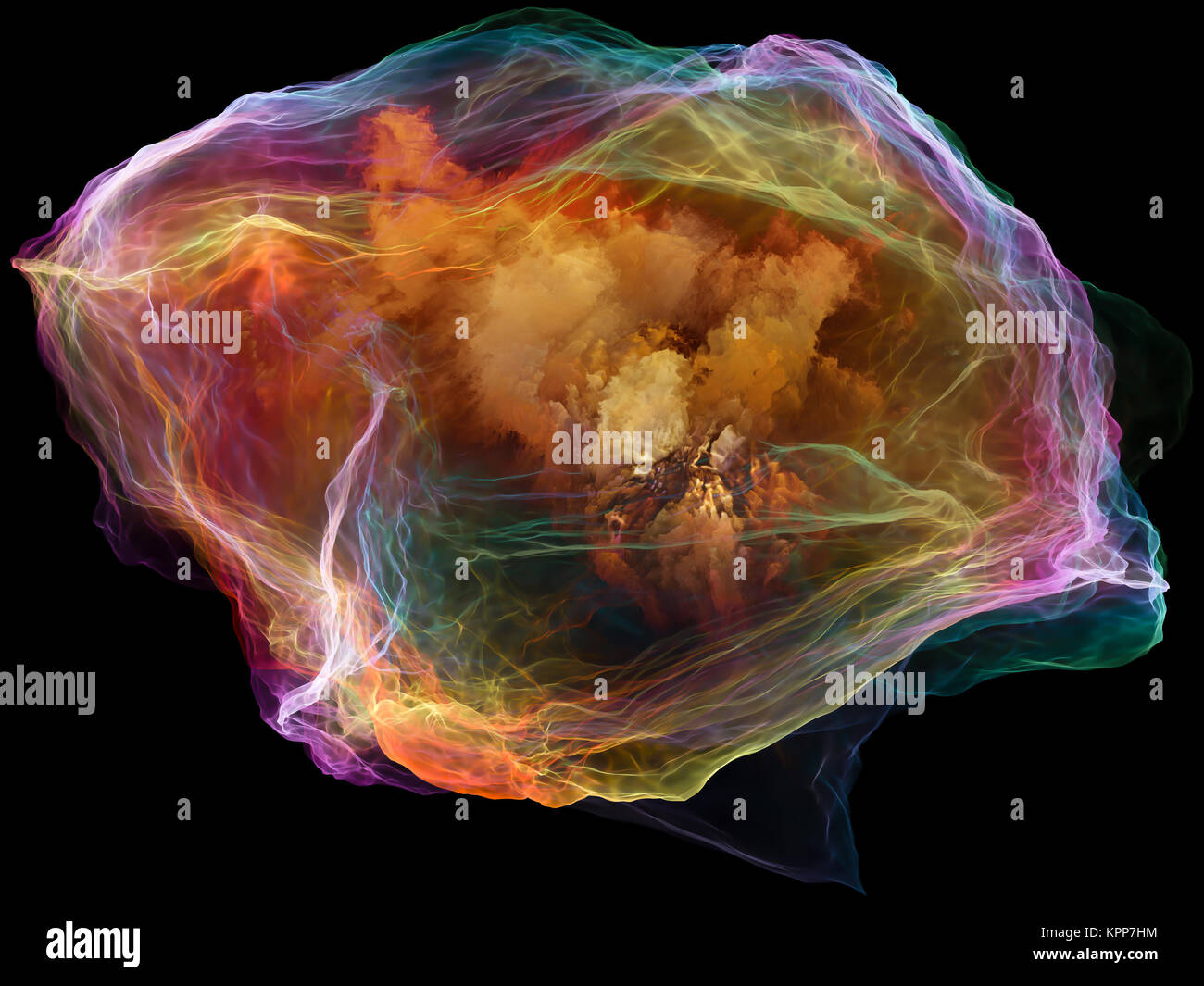 Paradigm of Mind Particle Stock Photo - Alamy
