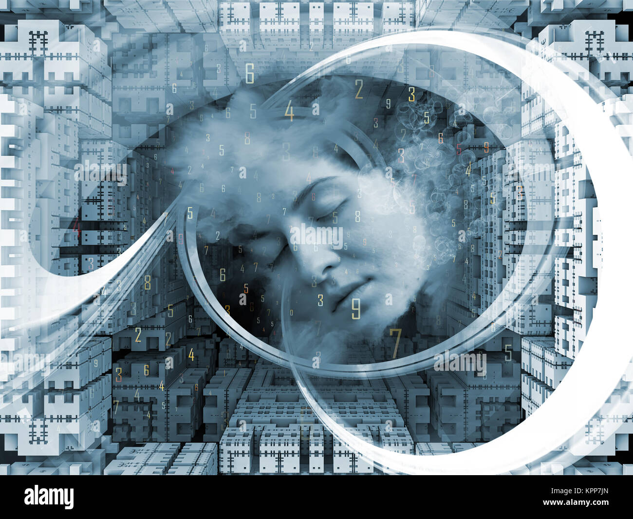 Toward Digital Thinking Stock Photo - Alamy