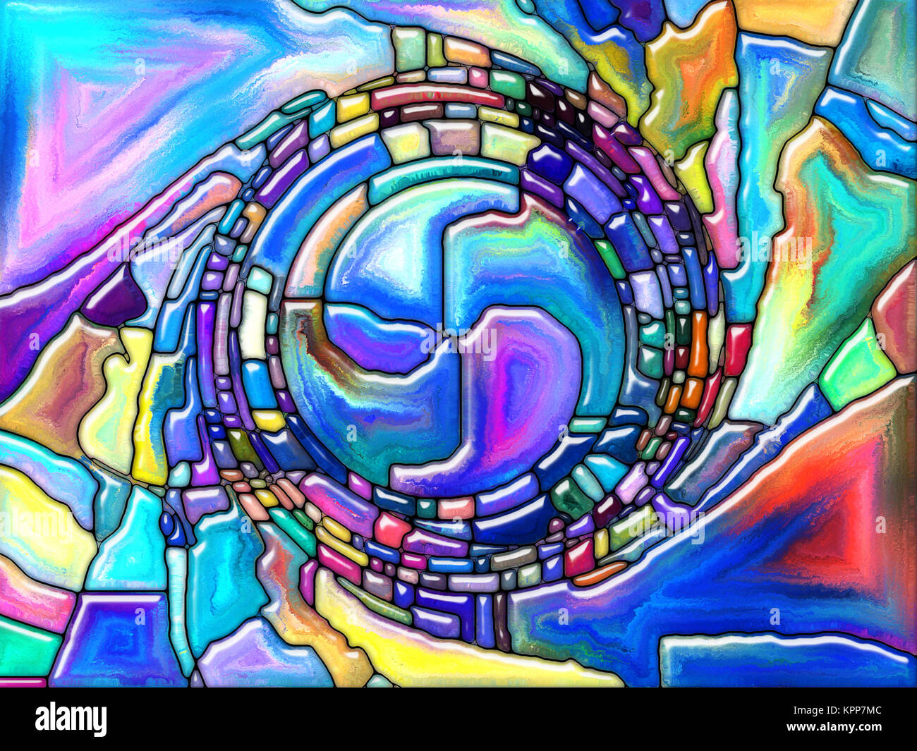Evolving shape illustration hi-res stock photography and images - Alamy