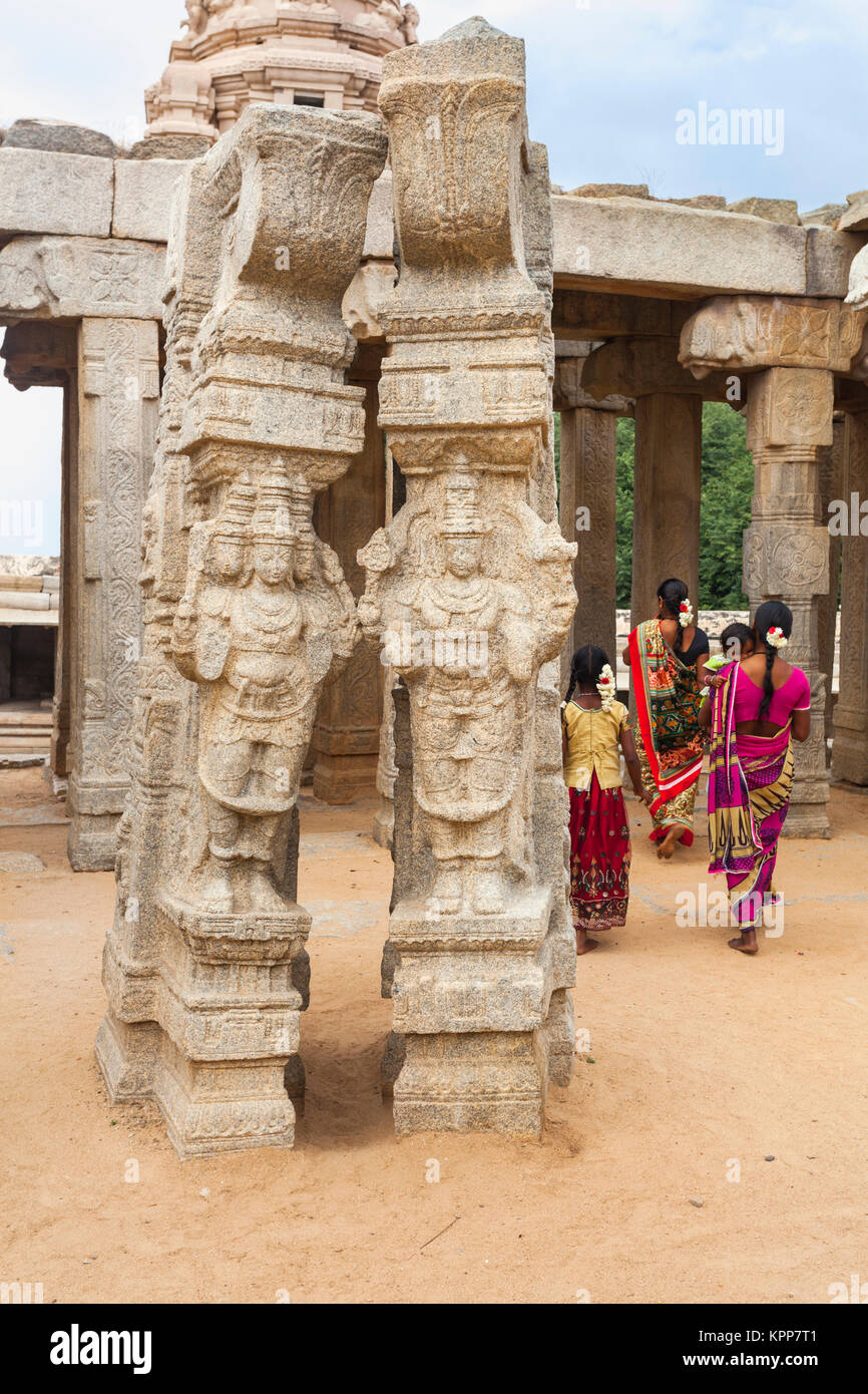 Asia, India, Andhra Pradesh, Lepakshi,Veerabhadra Temple Stock Photo ...