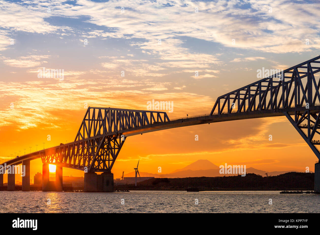 Tokyo Gate Bridge Stock Photo - Alamy