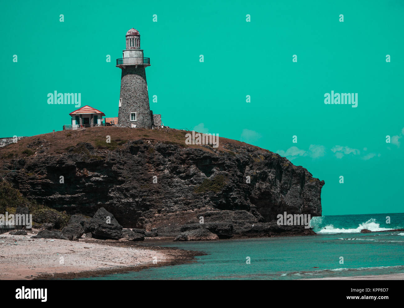 Sabtang lighthouse, Batanes Philippines Stock Photo - Alamy