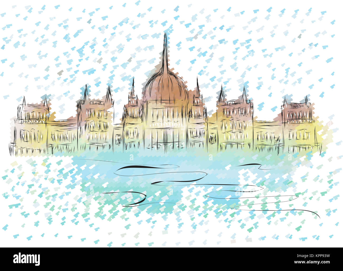 Budapest hungary europe view Cut Out Stock Images & Pictures - Alamy