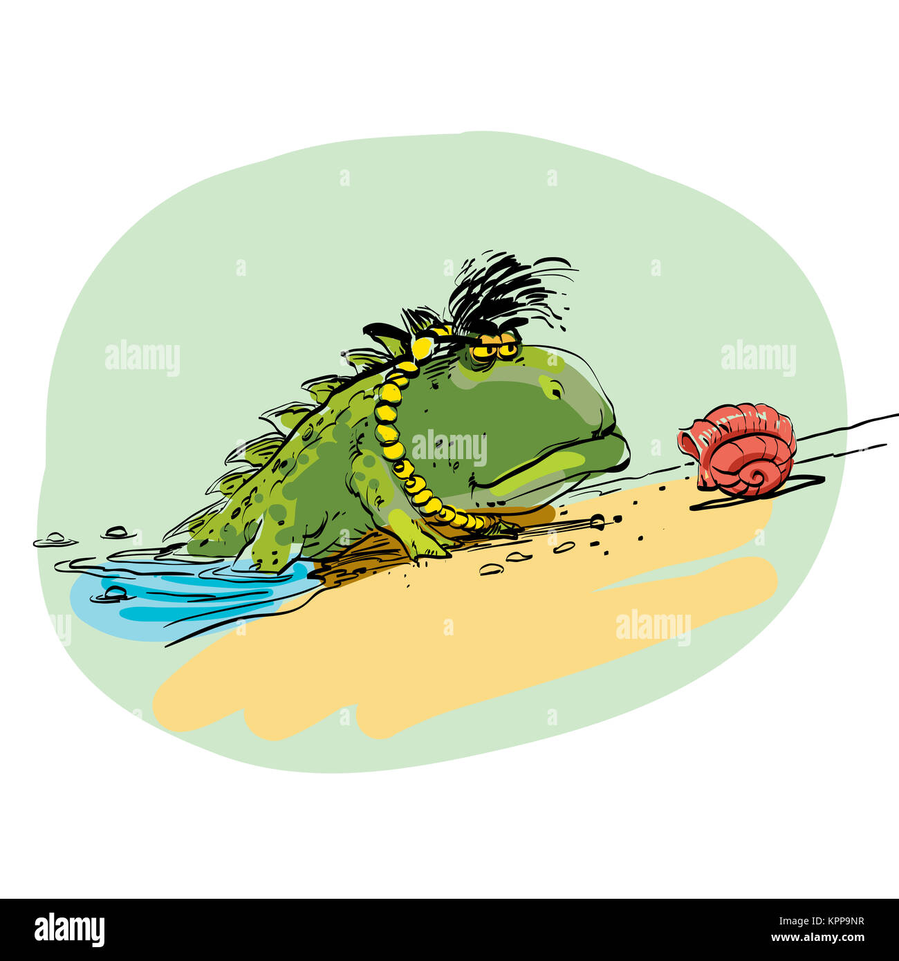 The evolution of men prehistoric fish Stock Photo - Alamy