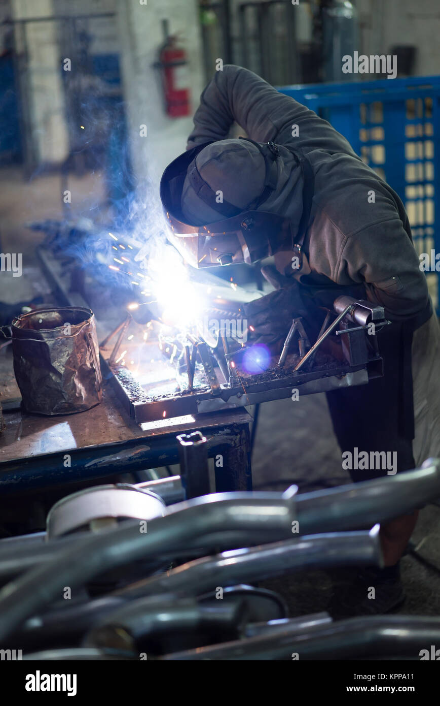 worker wearing protective gear Stock Photo - Alamy