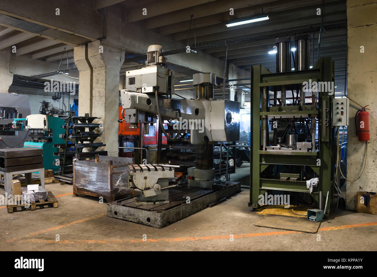 view of industrial machinery Stock Photo - Alamy