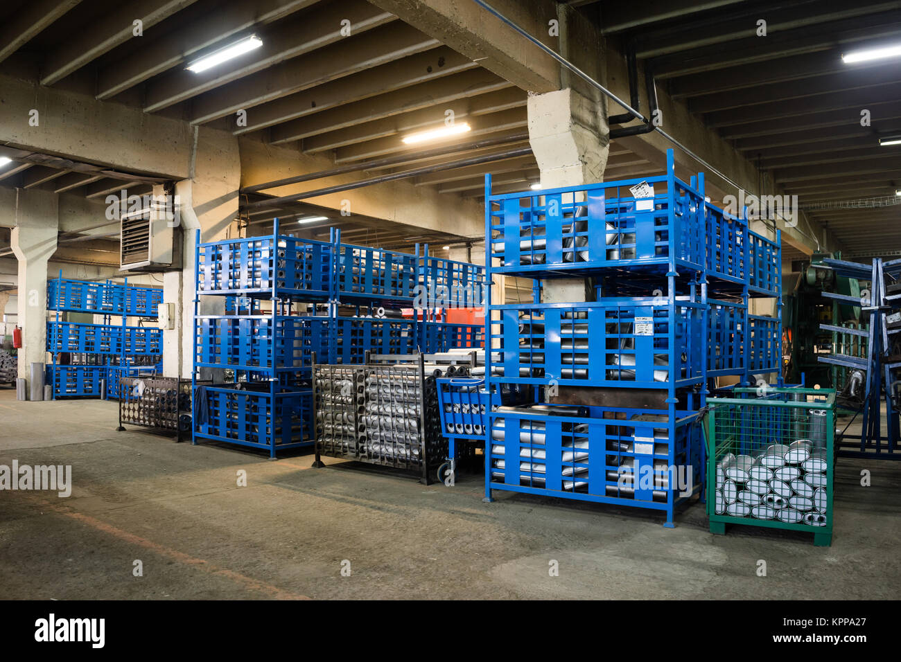 view of an industrial hall Stock Photo - Alamy