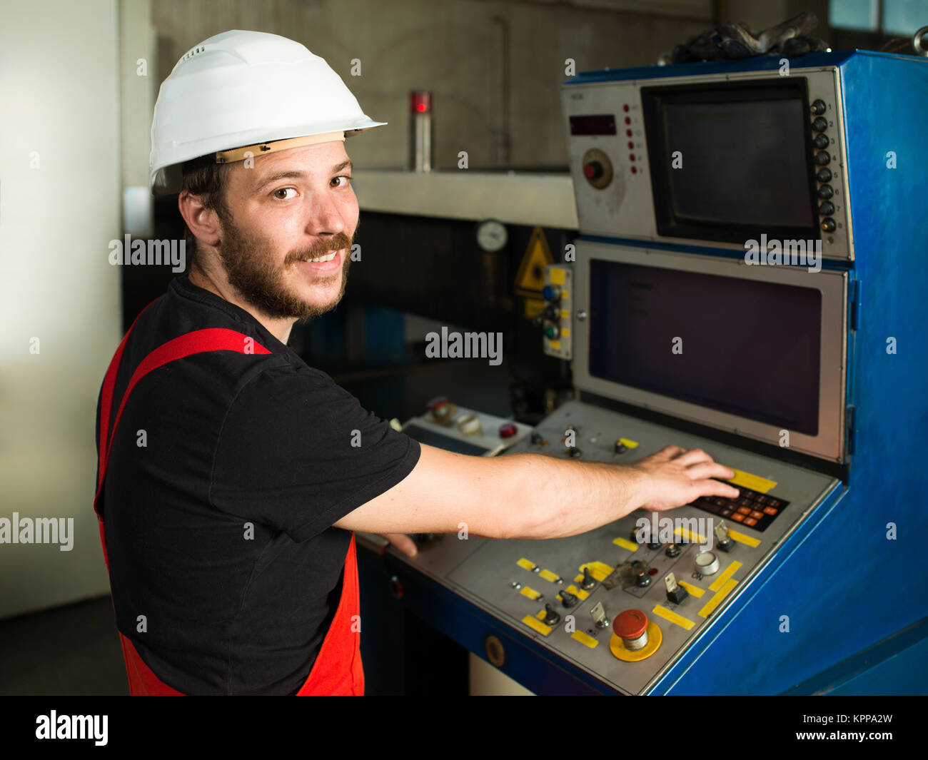 worker looking busy Stock Photo - Alamy
