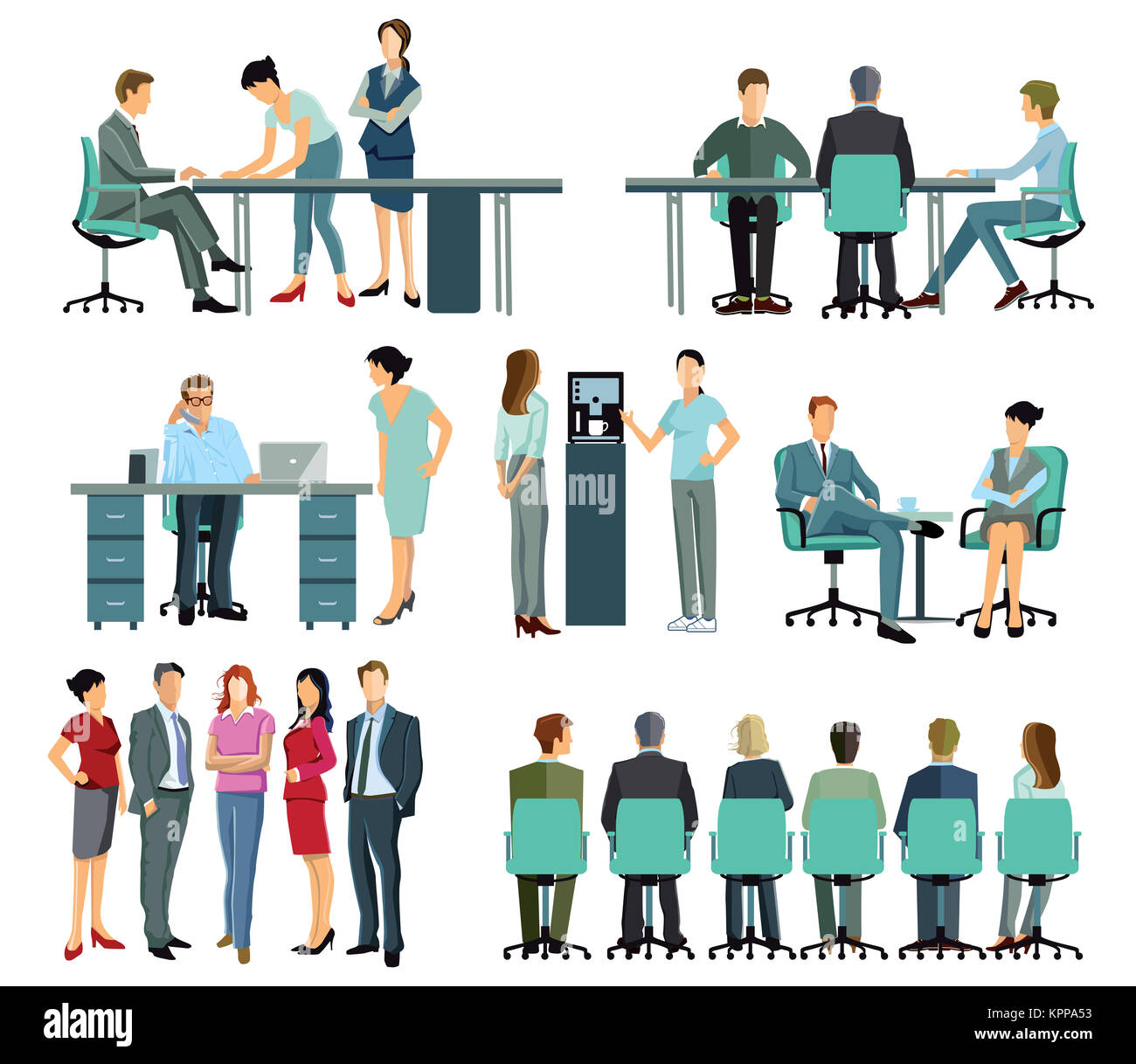 work and distribution in the office Stock Photo - Alamy