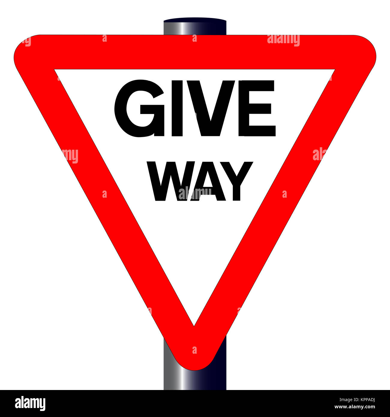 Give Way Traffic Sign Stock Photo - Alamy Give Way Traffic Sign Stock Photo - Alamy