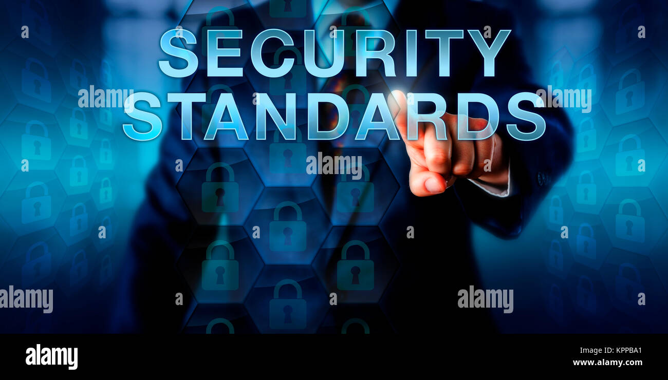 Manager Pressing SECURITY STANDARDS Stock Photo - Alamy