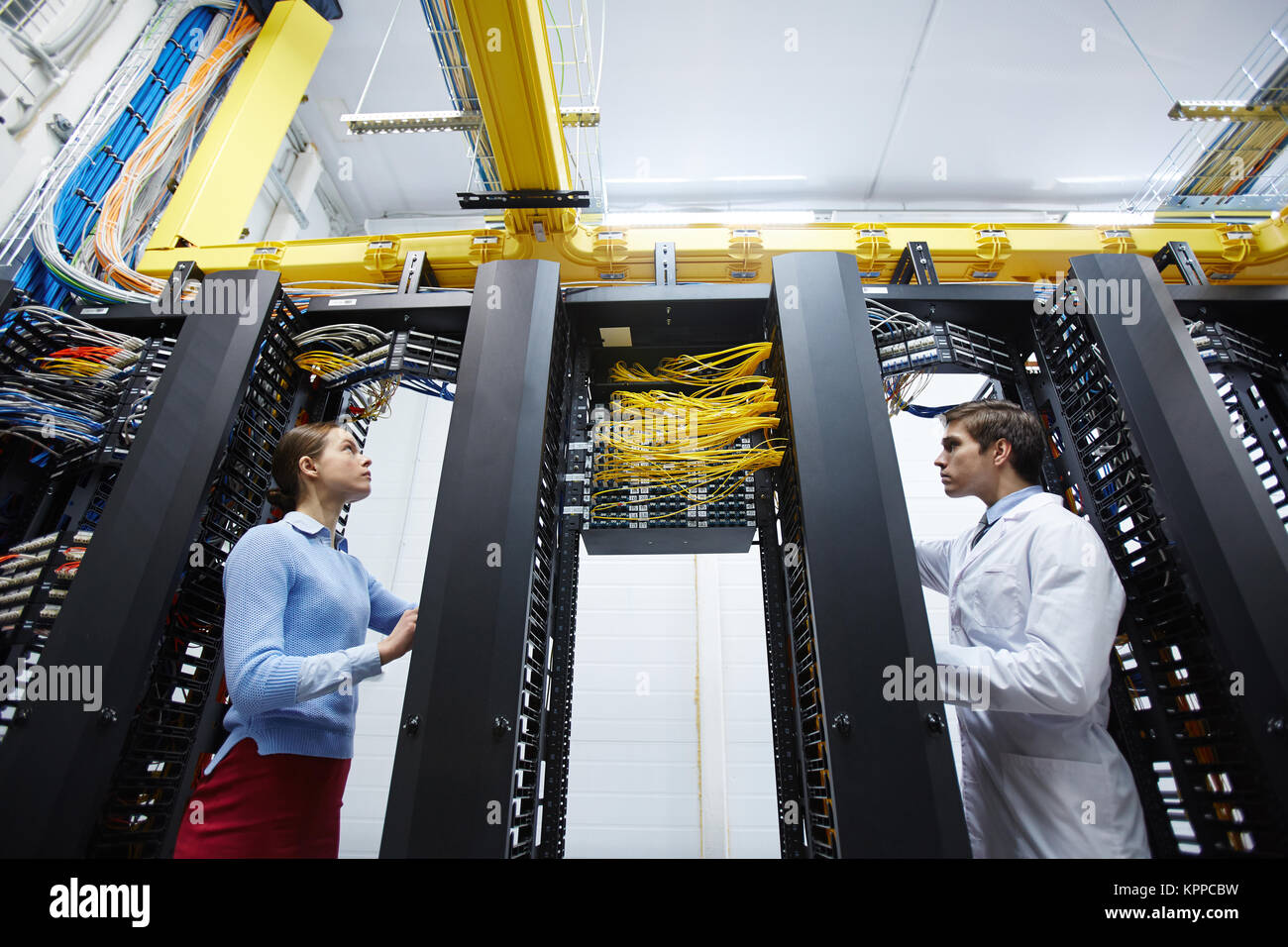 Checking storage system Stock Photo - Alamy