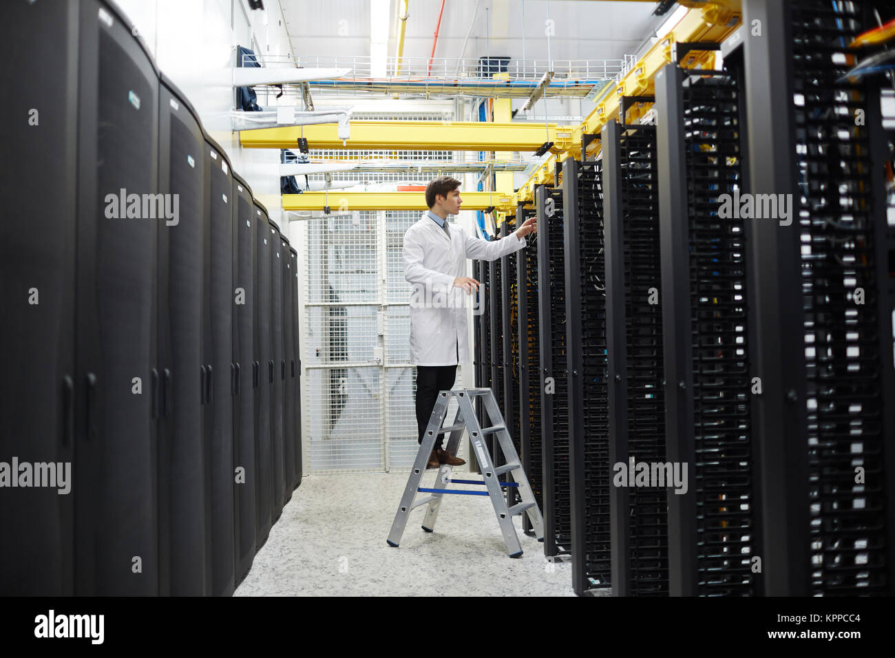 Service of storage center Stock Photo - Alamy