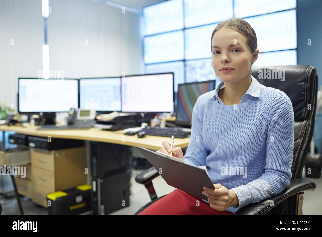 Staff in office Stock Photo - Alamy