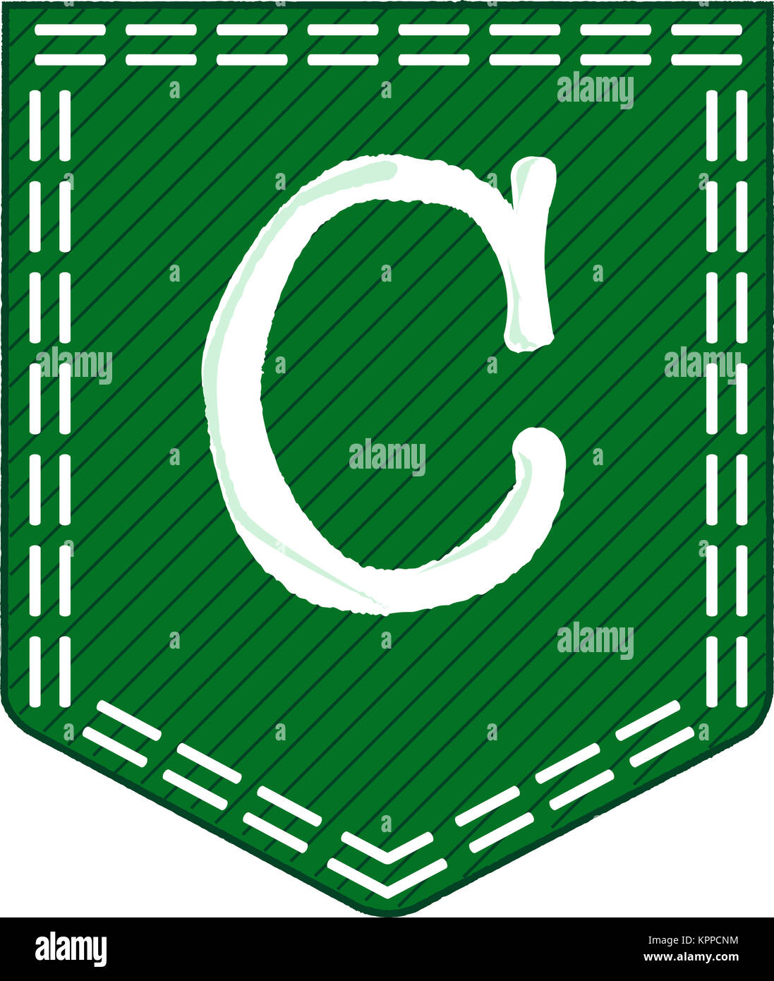Green Pocket C Stock Photo - Alamy