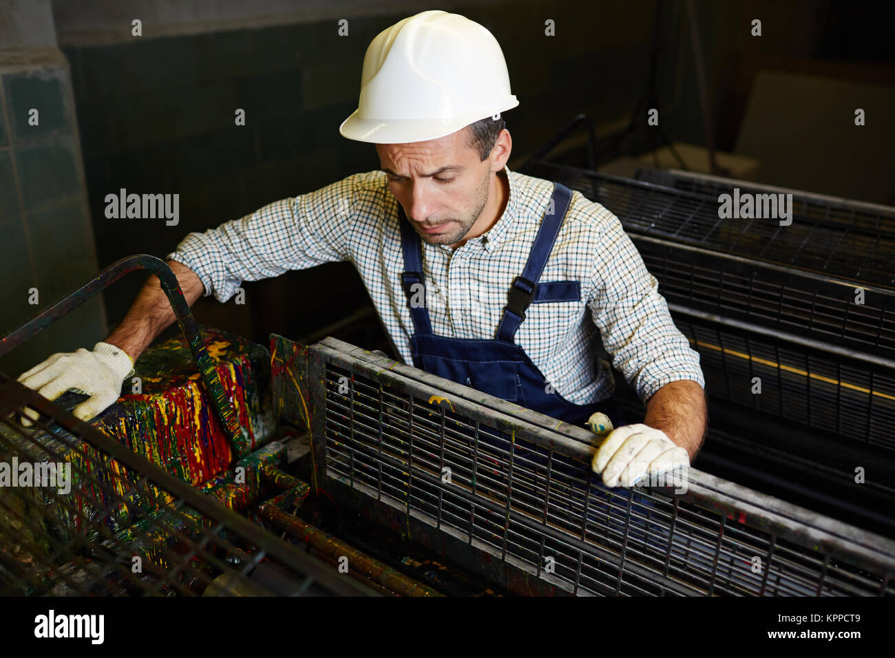 Problem with machine Stock Photo - Alamy