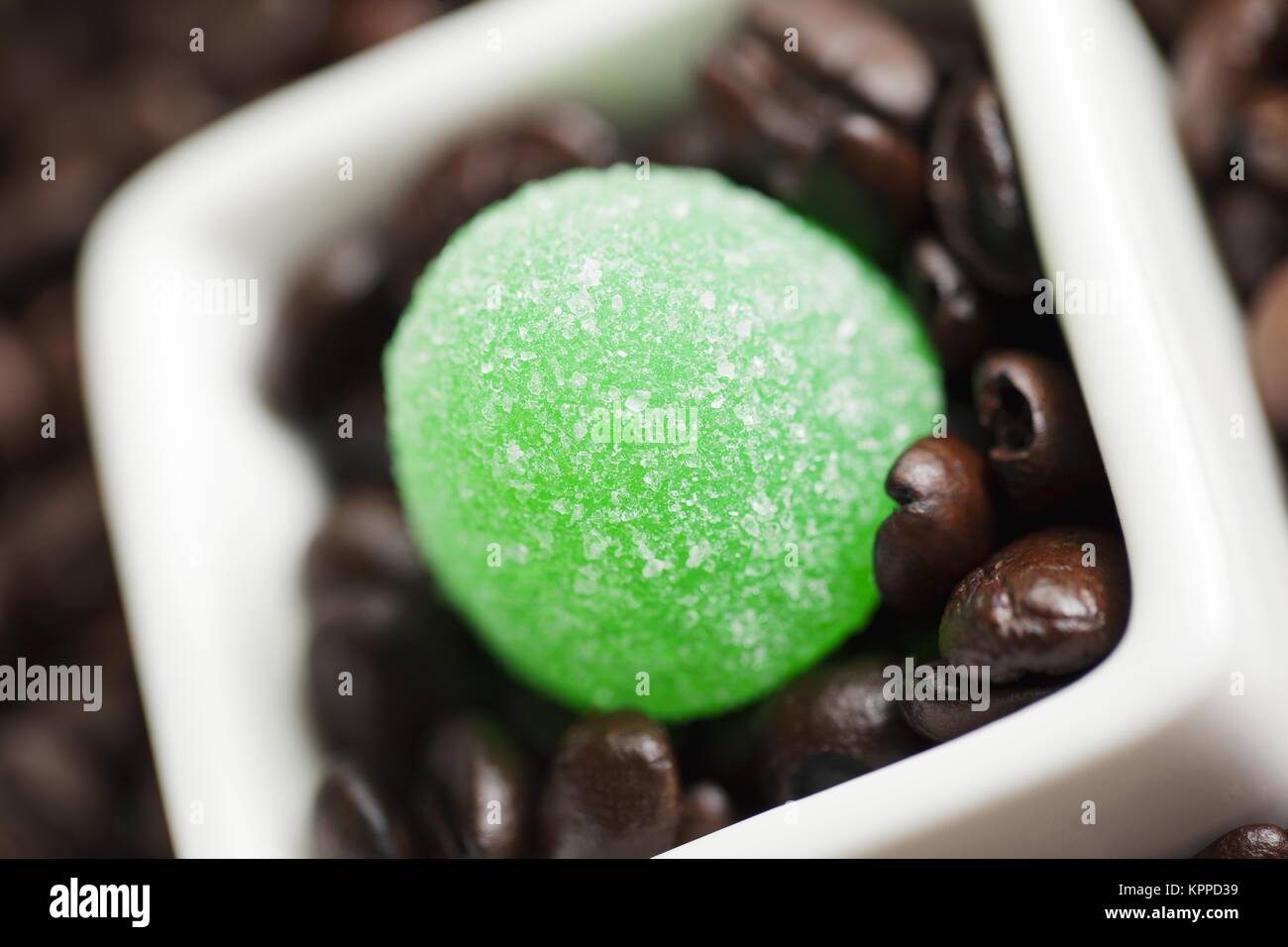green sugar candy Stock Photo - Alamy