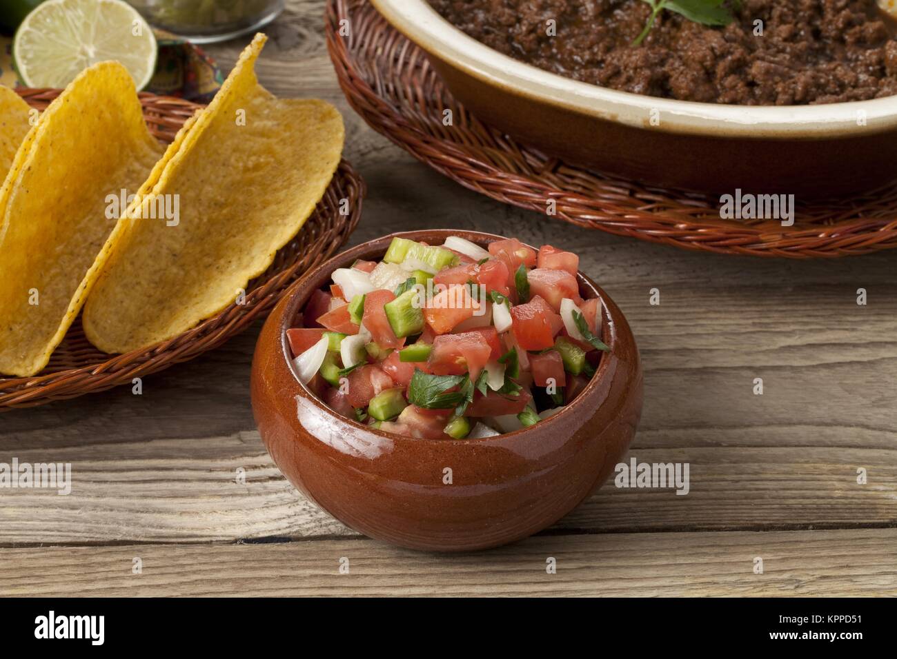 Salsa mexicana hi-res stock photography and images - Alamy