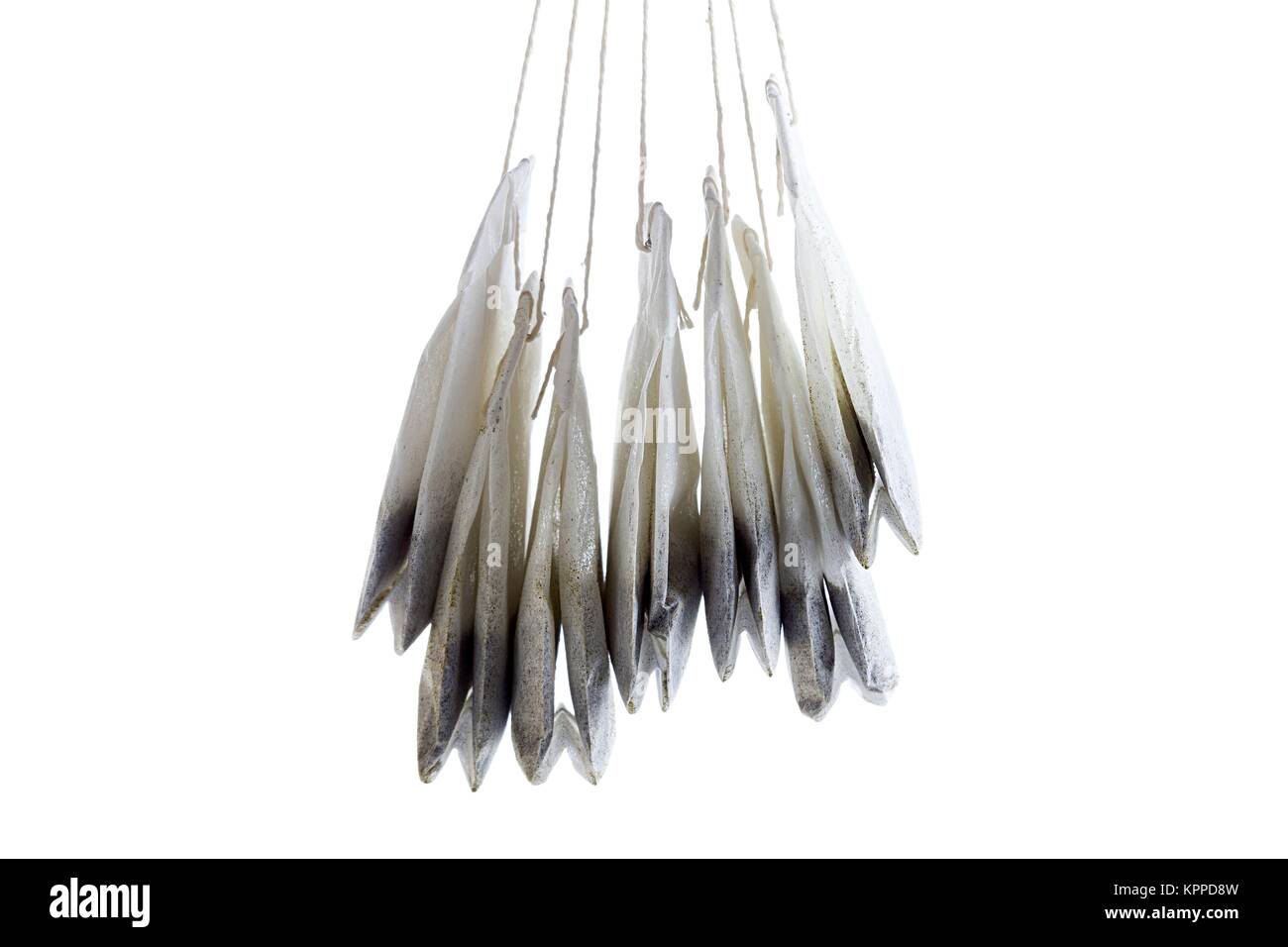 hanging tea bags Stock Photo - Alamy