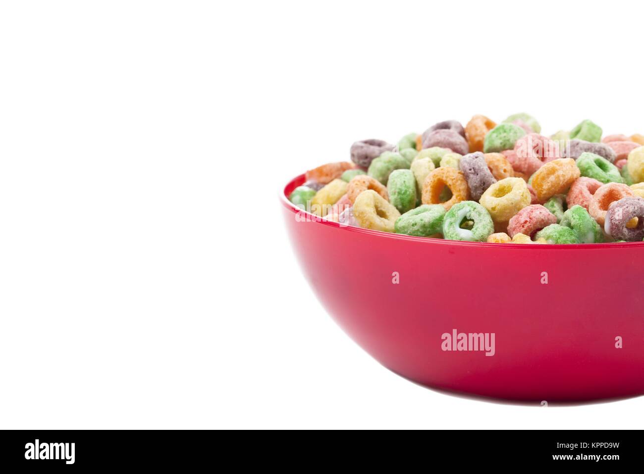 healthy cereal rings Stock Photo - Alamy