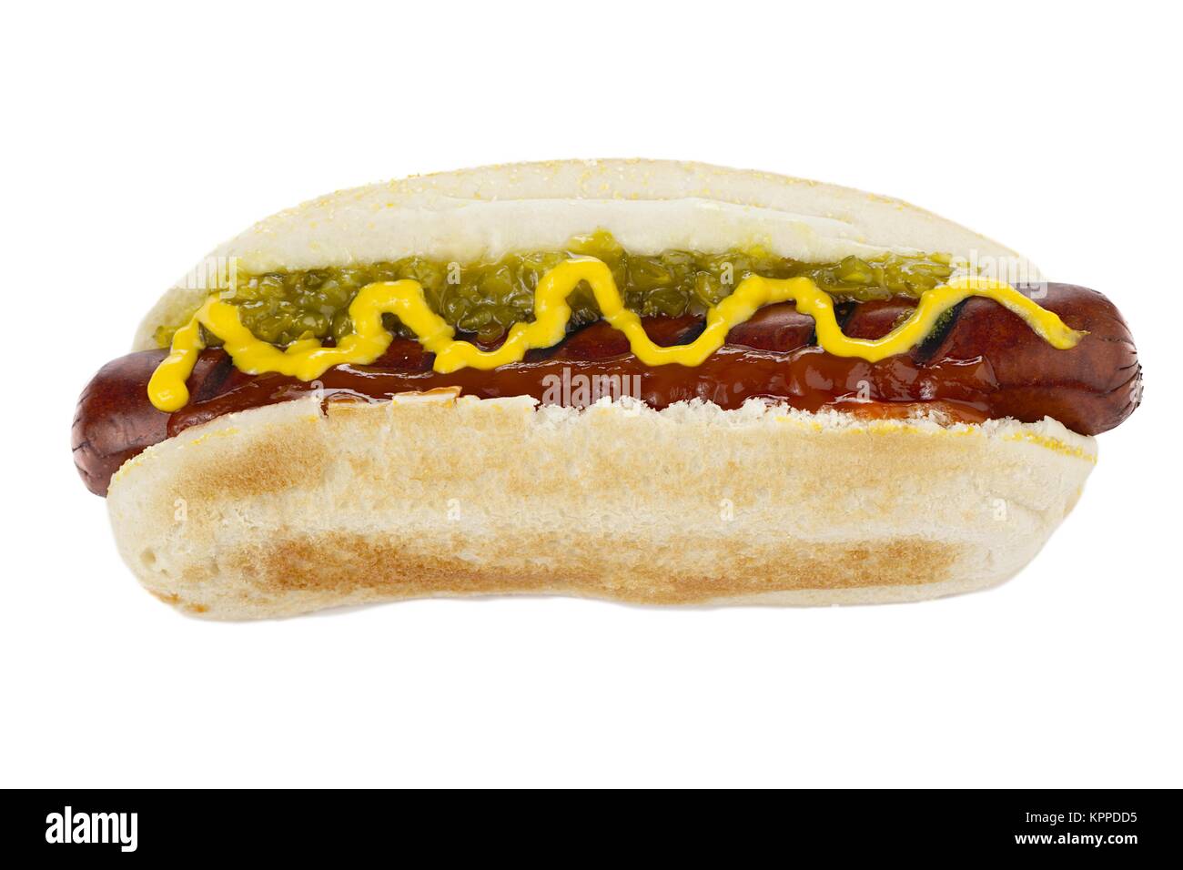 Foot long hot dog hi-res stock photography and images - Alamy