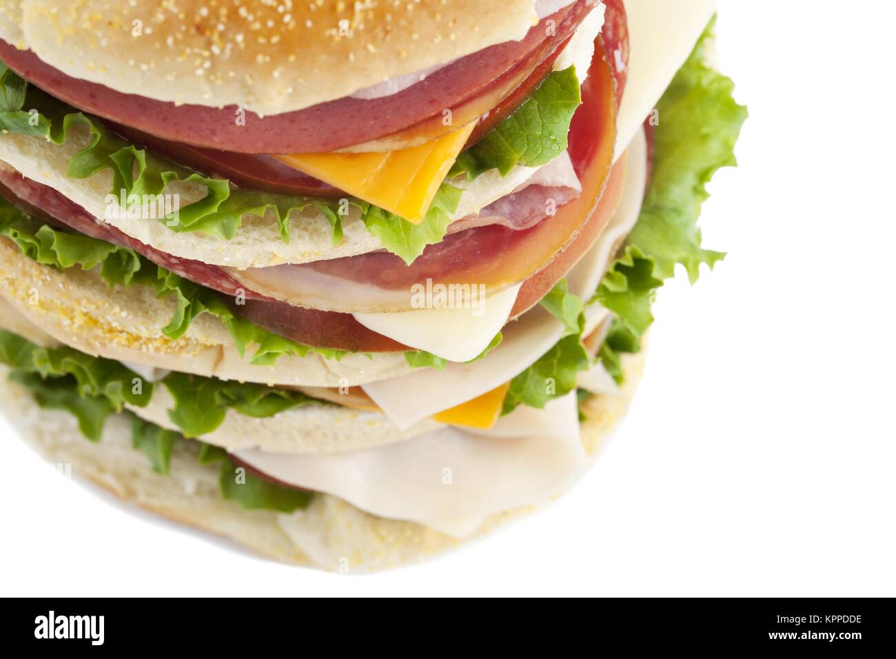 Over sized sandwich hi-res stock photography and images - Alamy