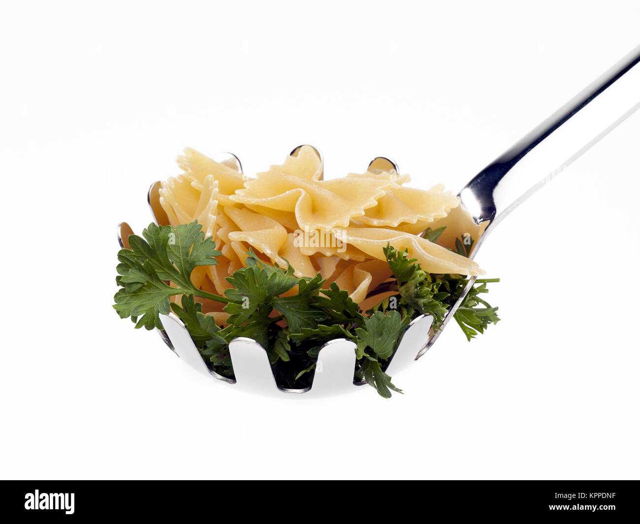 ladle of pasta Stock Photo - Alamy