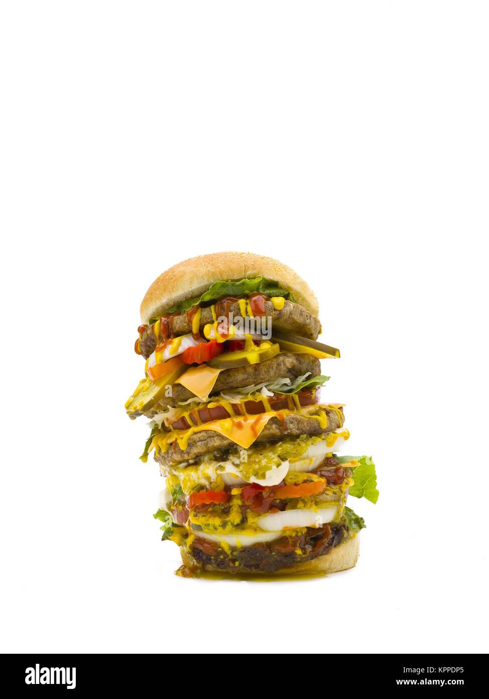Food burger cheese giant hi-res stock photography and images - Alamy