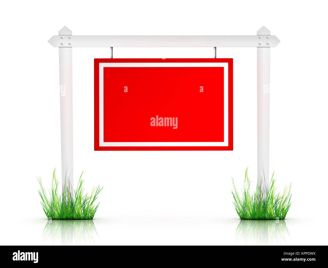 Real Estate Sign. 2D artwork. Computer Design Stock Photo - Alamy
