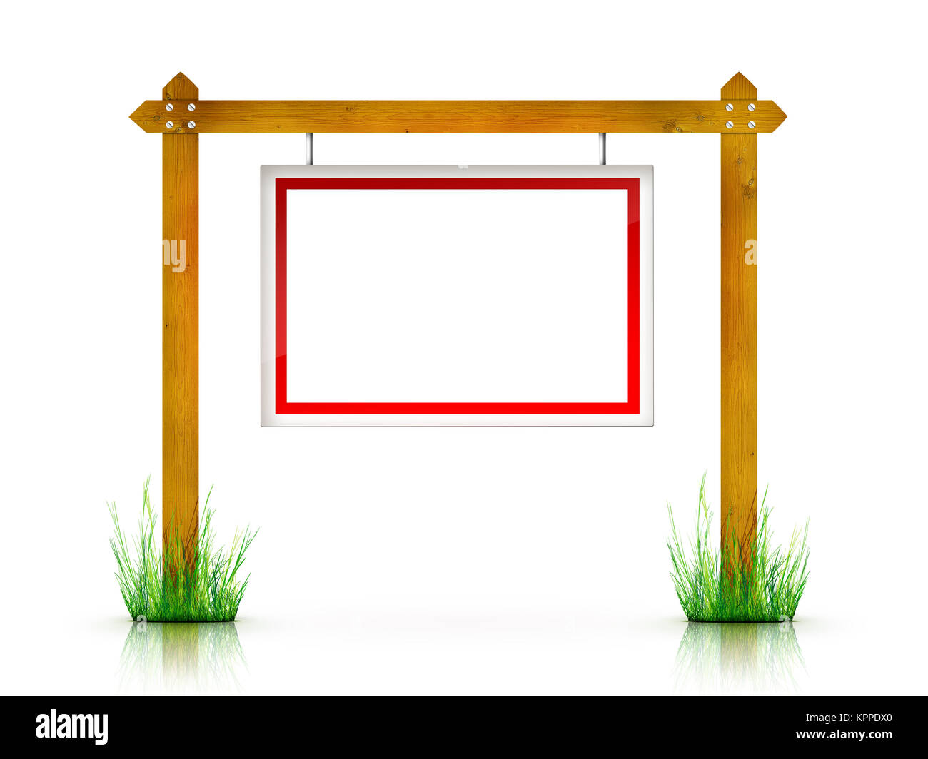 Real Estate Sign. 2D artwork. Computer Design Stock Photo - Alamy