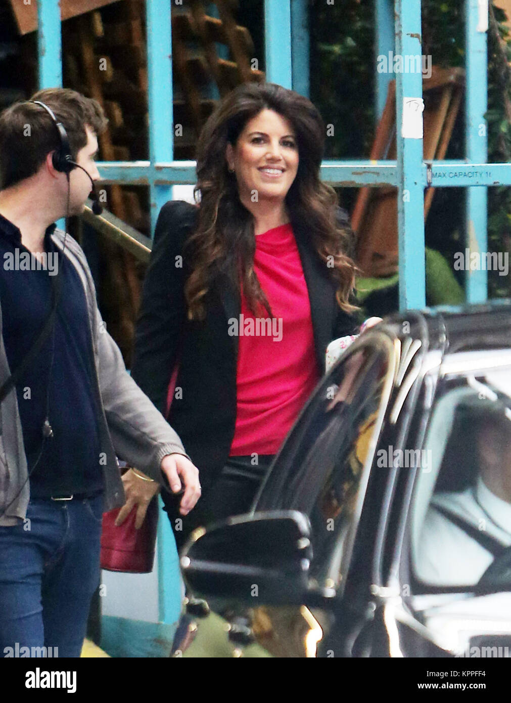 Monica Lewinsky at the ITV Studios in London Featuring: Monica Lewinsky ...