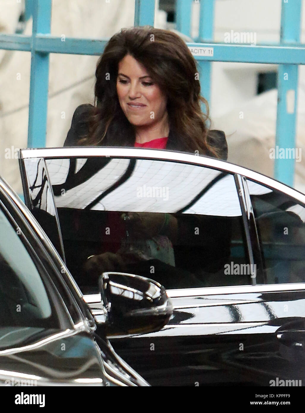 Monica Lewinsky at the ITV Studios in London Featuring: Monica Lewinsky ...