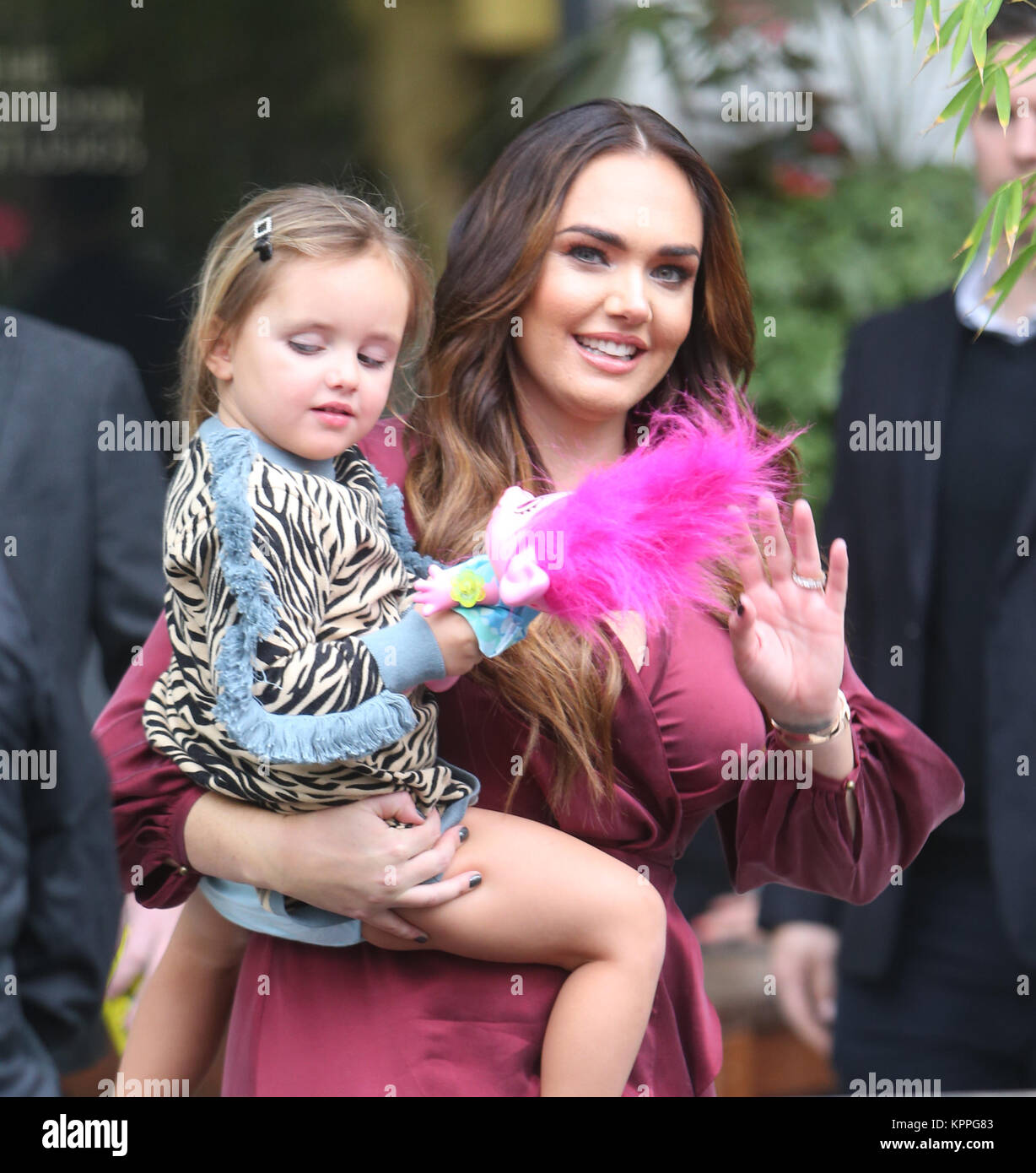 Tamara Ecclestone with daughter Sophia at the ITV Studios Featuring ...